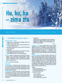 Hu, hu, ha – zima zła (scenariusze zajęć dla dzieci 5- i 6-letnich) - Miesięcznik - BLIŻEJ ...