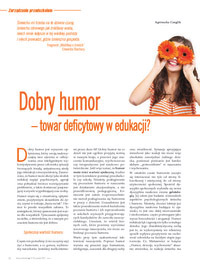 Dobry humor – towar deficytowy w edukacji? - Miesięcznik - BLIŻEJ ...