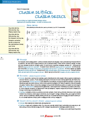 Czasem słońce, czasem deszcz (Maluszki śpiewają) - Miesięcznik - BLIŻEJ ...