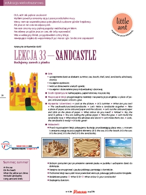 Lekcja 33, 34, 35, 36 [little ant] - Miesięcznik - BLIŻEJ PRZEDSZKOLA