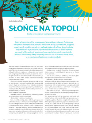 Słońce na topoli [bajka edukacyjna + zabawy i zadania] - Miesięcznik ...