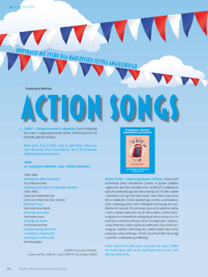 Action Songs. Inspiracje nie tylko dla nauczycieli języka angielskiego ...