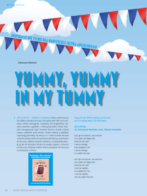Yummy, Yummy in my Tummy - Miesięcznik - BLIŻEJ PRZEDSZKOLA