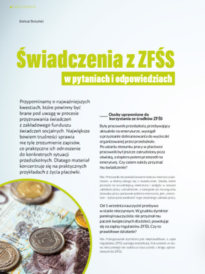 Świadczenia z ZFŚS w pytaniach i odpowiedziach - Miesięcznik - BLIŻEJ ...