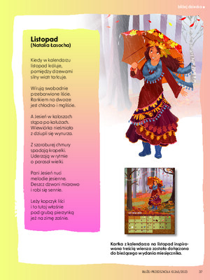 Listopad - Miesięcznik - BLIŻEJ PRZEDSZKOLA