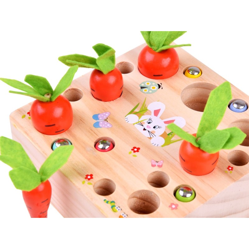 Marchewki i robaczki - gra zręcznościowa