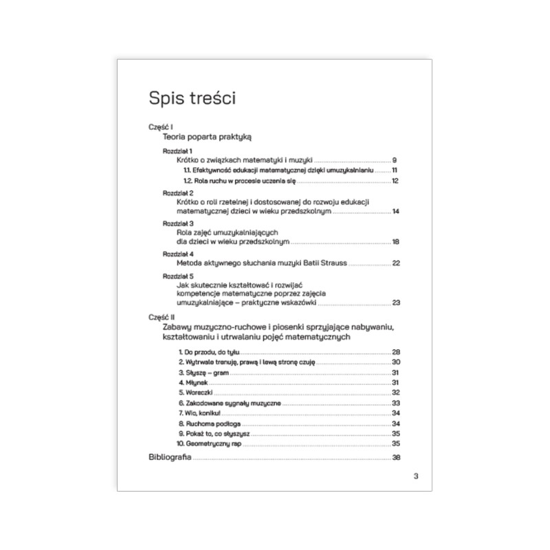 Ruch plus muzyka równa się matematyka - e-book z piosenkami w streamingu