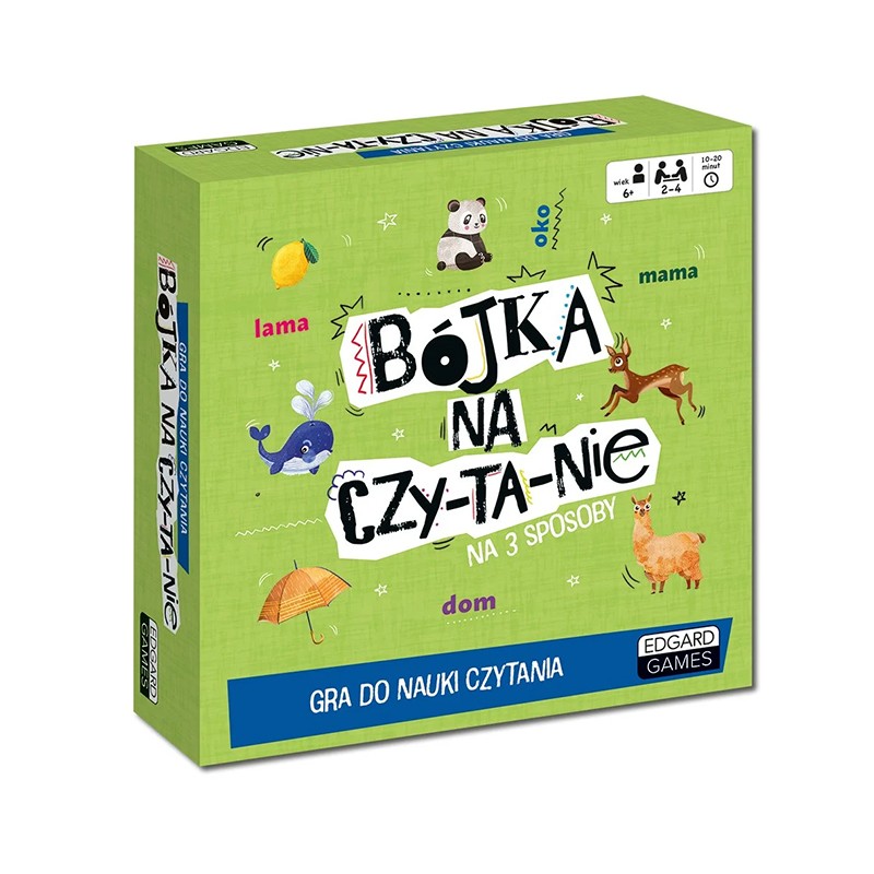 Bójka na czytanie. Gra do nauki czytania