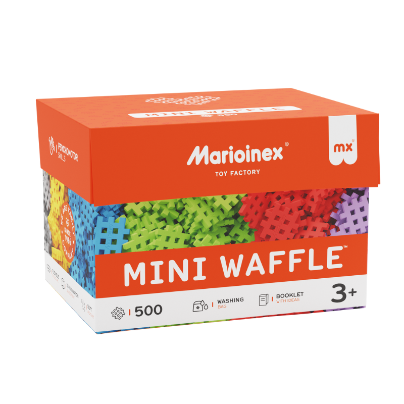 Klocki Mini Waffle - 500 elementów